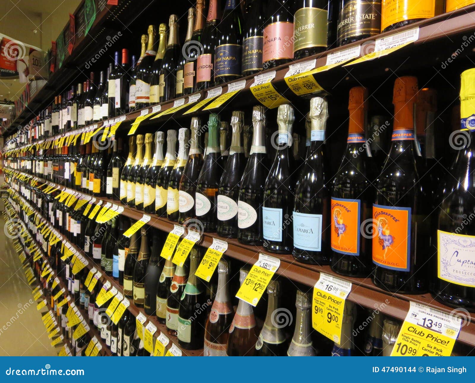 Wine display editorial stock image. Image of brand, drinking - 47490144