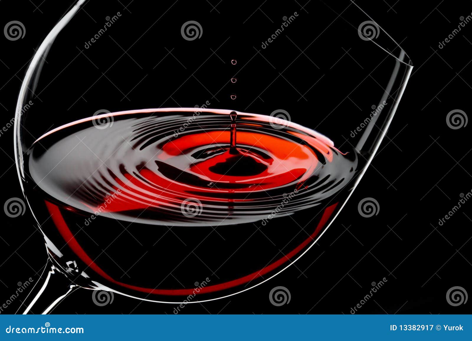 Wine drops stock image. Image of black, isolated, still - 13382917
