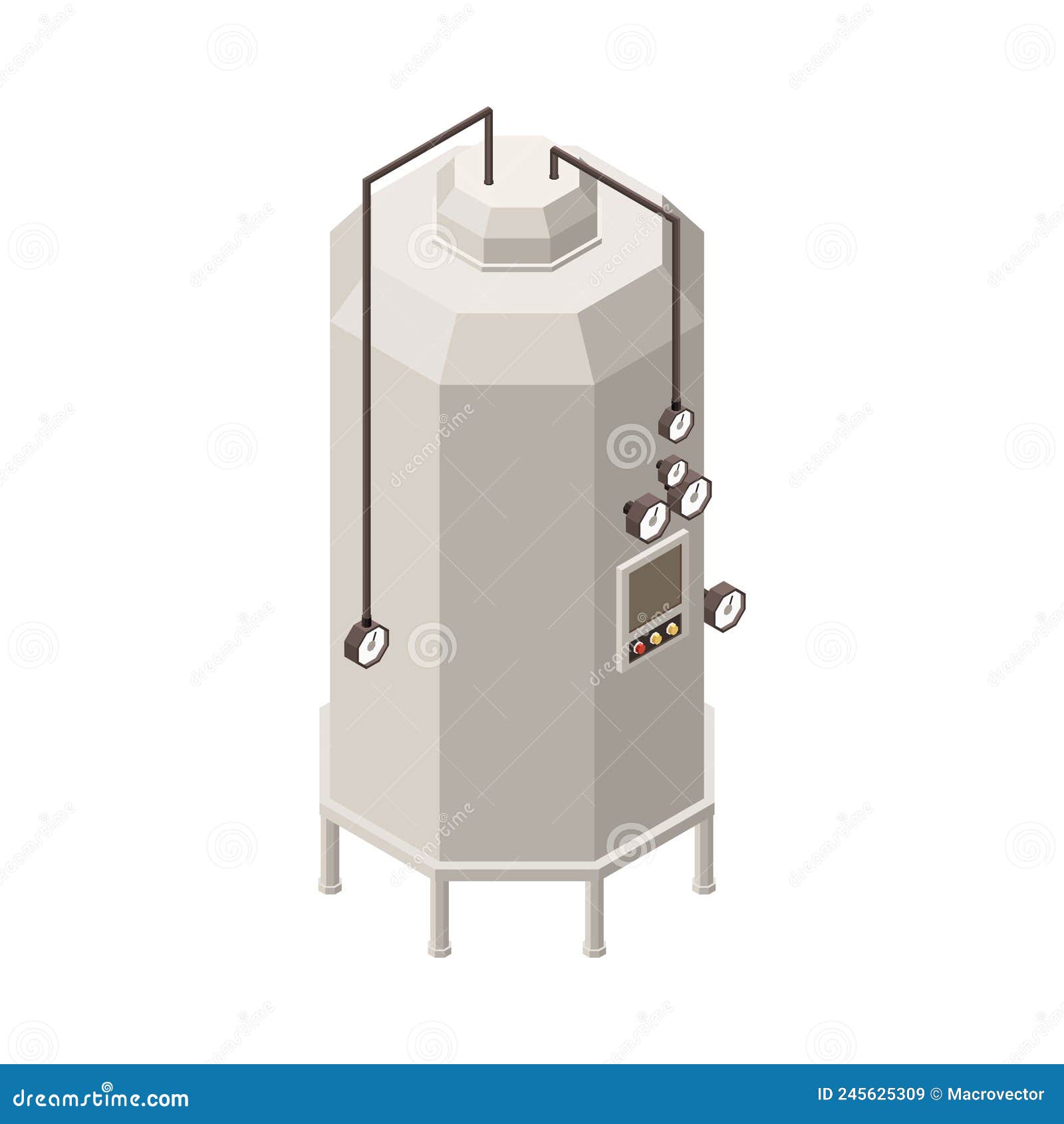 Wine Fermentation Icon stock vector. Illustration of white - 245625309