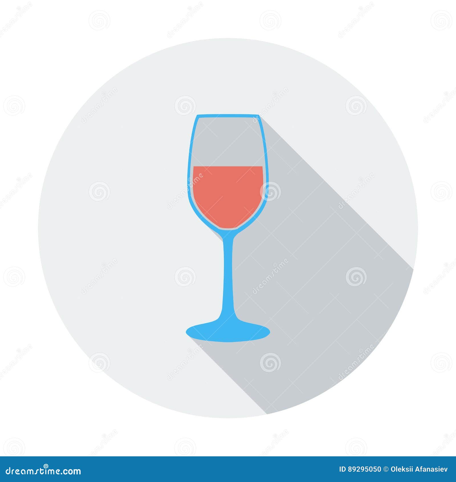 Wine flat icon stock vector. Illustration of celebration - 89295050