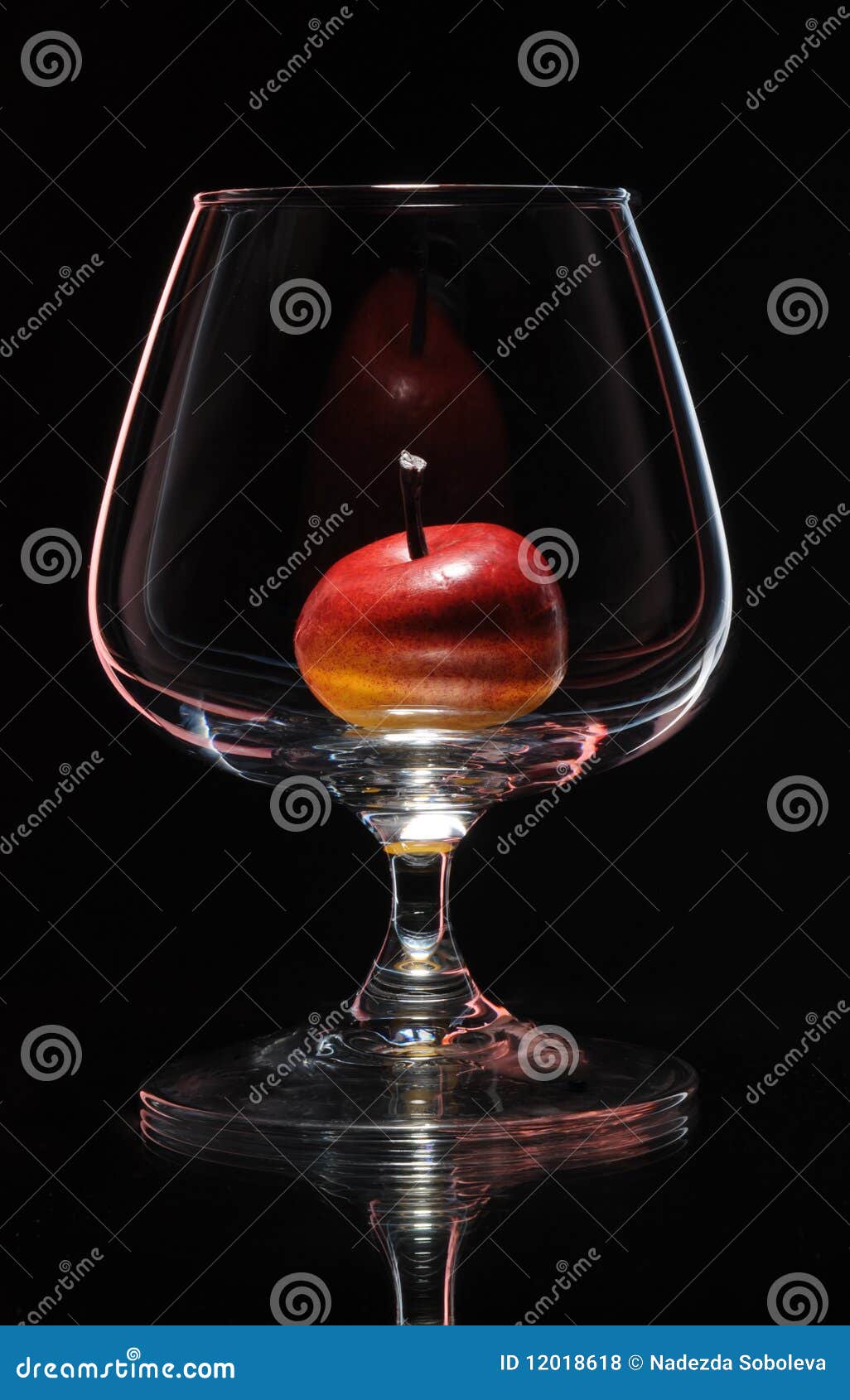 Wine glass stock photo. Image of apple, beautiful, contrast - 12018618