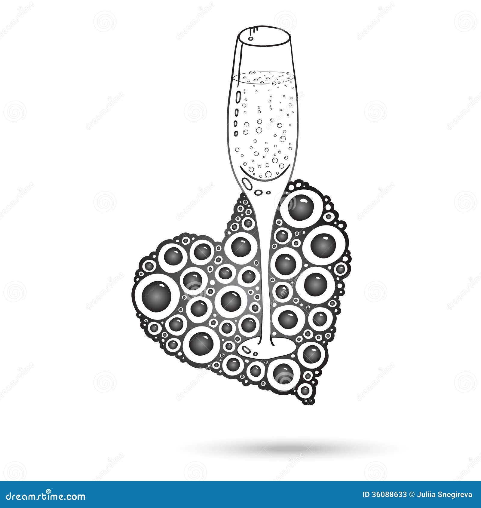 Wine Glass on the Doodle Circular Pattern Isolated Stock Vector ... Wine Glass on the Doodle Circular Pattern Isolated Stock Vector ...