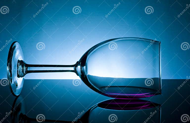 Wine glass with reflection stock image. Image of transparent - 19402061