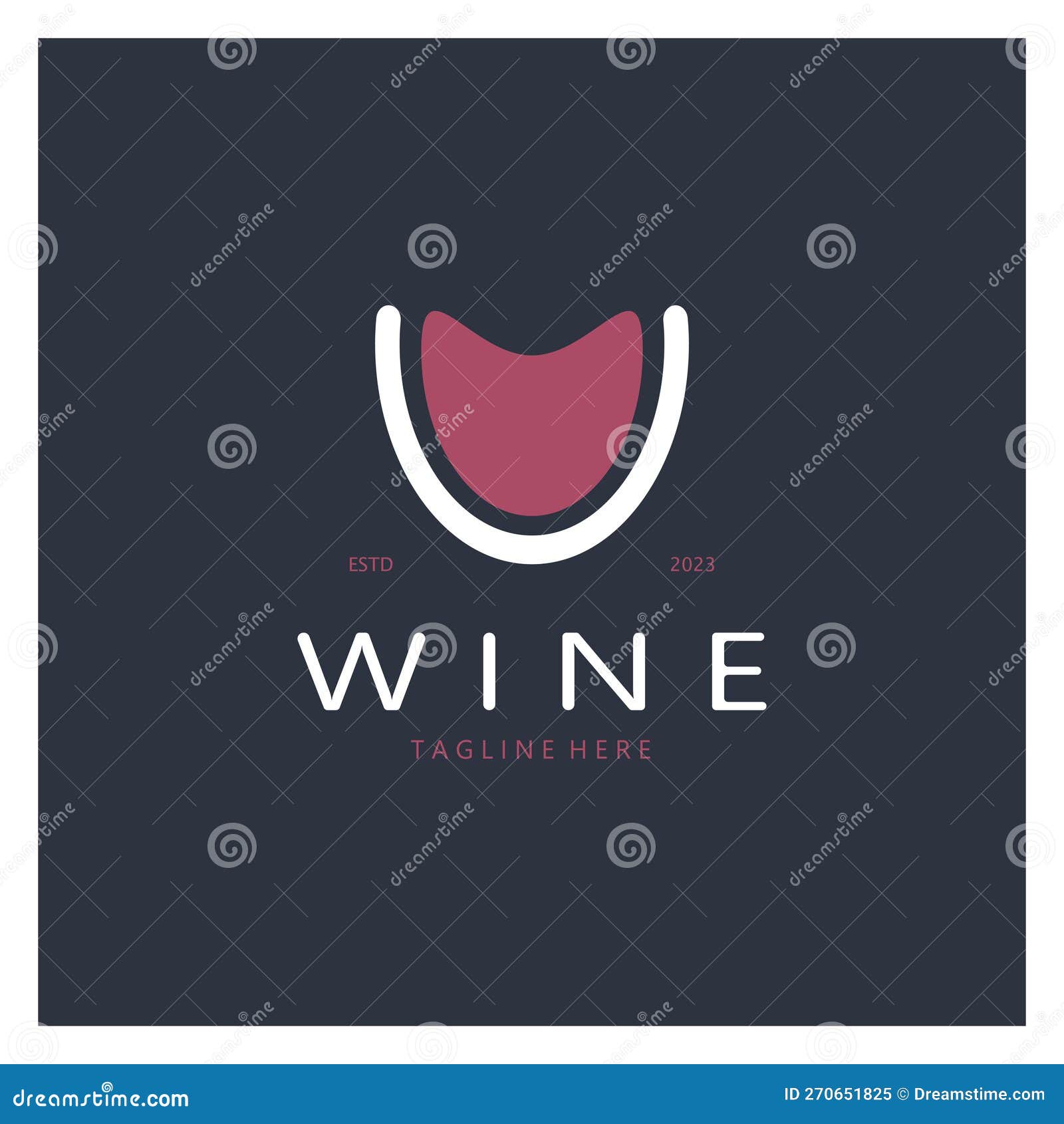 Wine Logo Design Template.vector Illustration of Icon-vector Stock ...