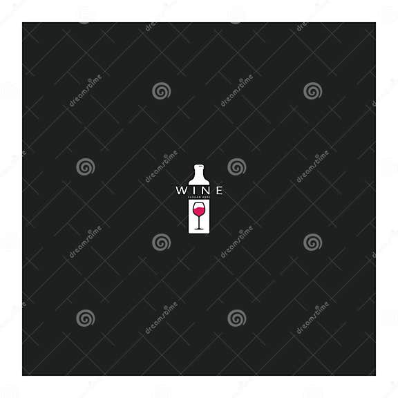 Wine Logo Design Template.vector Illustration of Icon-vector Stock ...