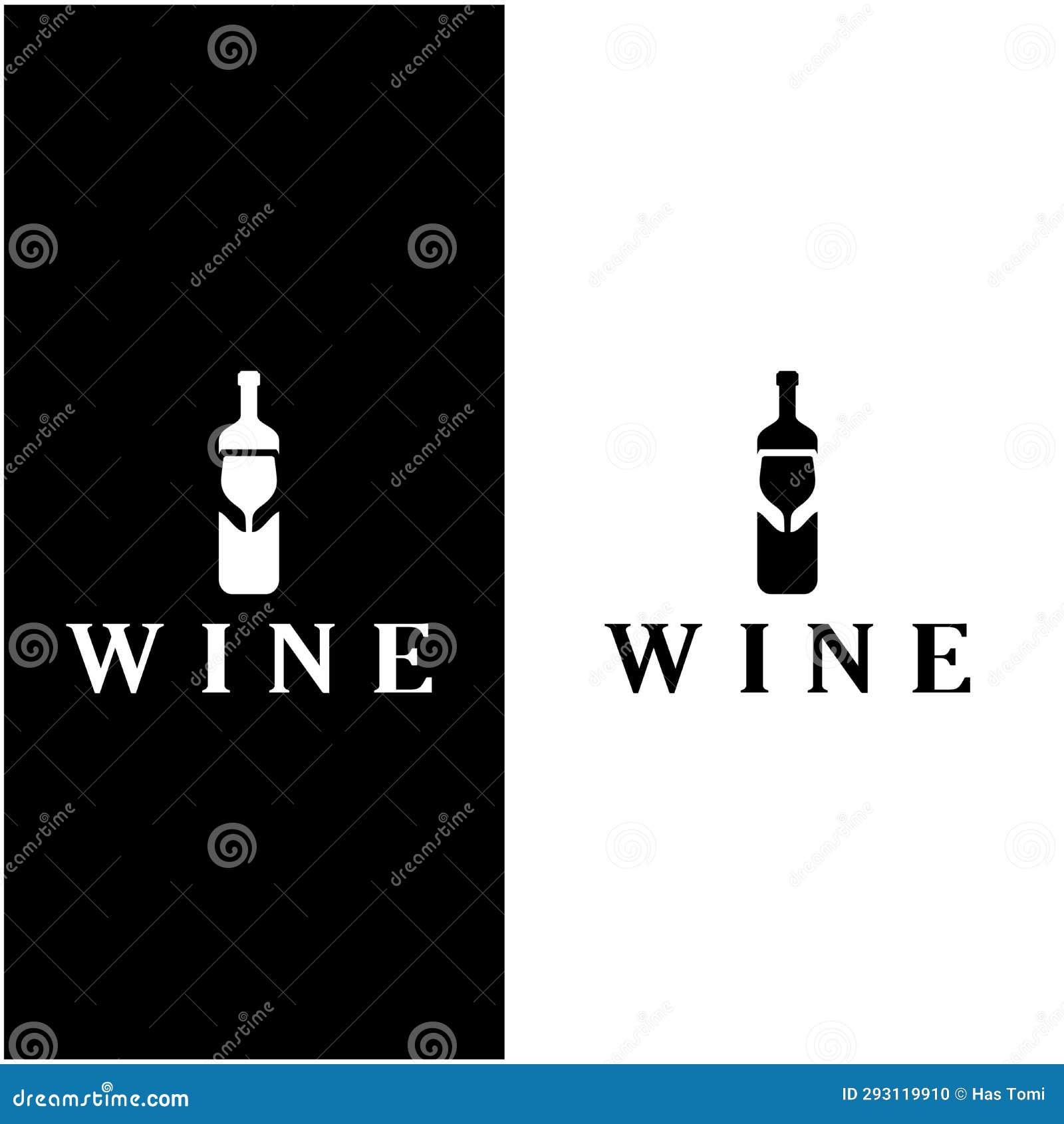 Wine Logo Design Template.vector Illustration of Icon-vector Stock ...