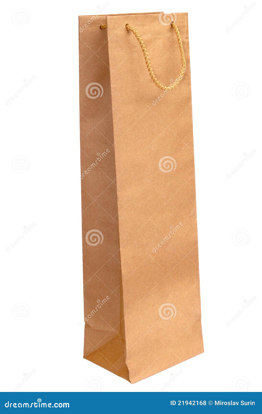 Wine Paper Bag stock photo. Image of bottle, luxury, meal - 21942168