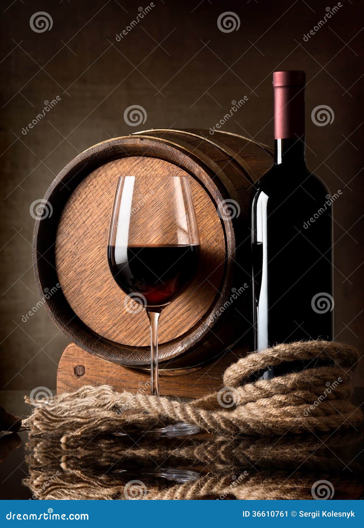 Wine and rope stock image. Image of wineglass, table - 36610761