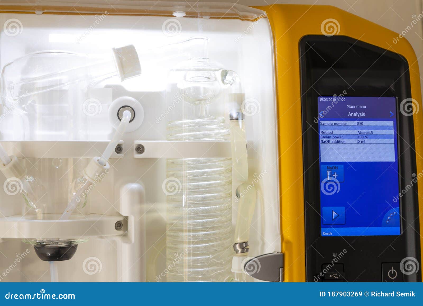 Wine S Laboratory with Traditional and Modern Apparatus Stock Image ...