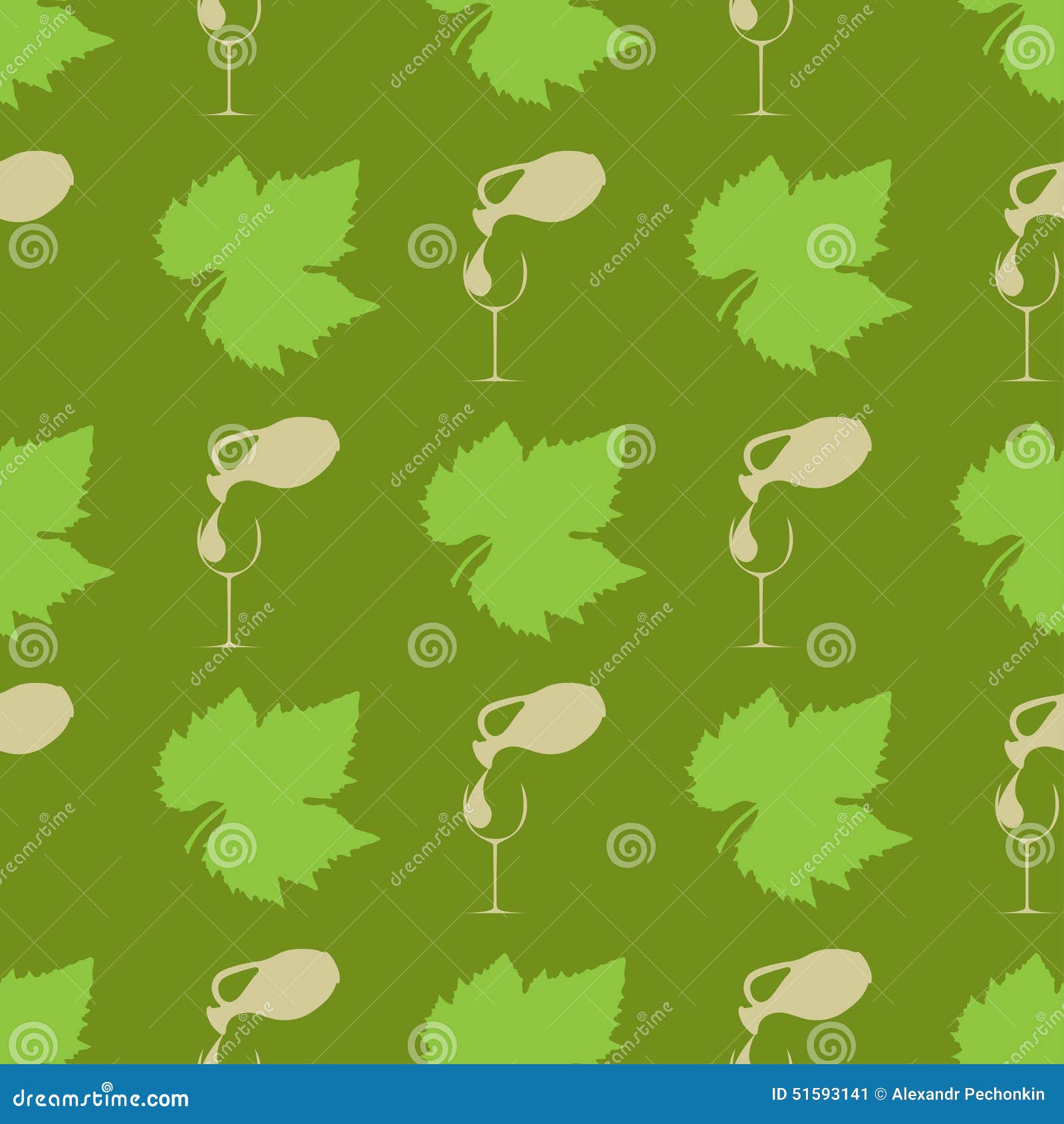 Wine seamless background stock vector. Illustration of pitcher - 51593141