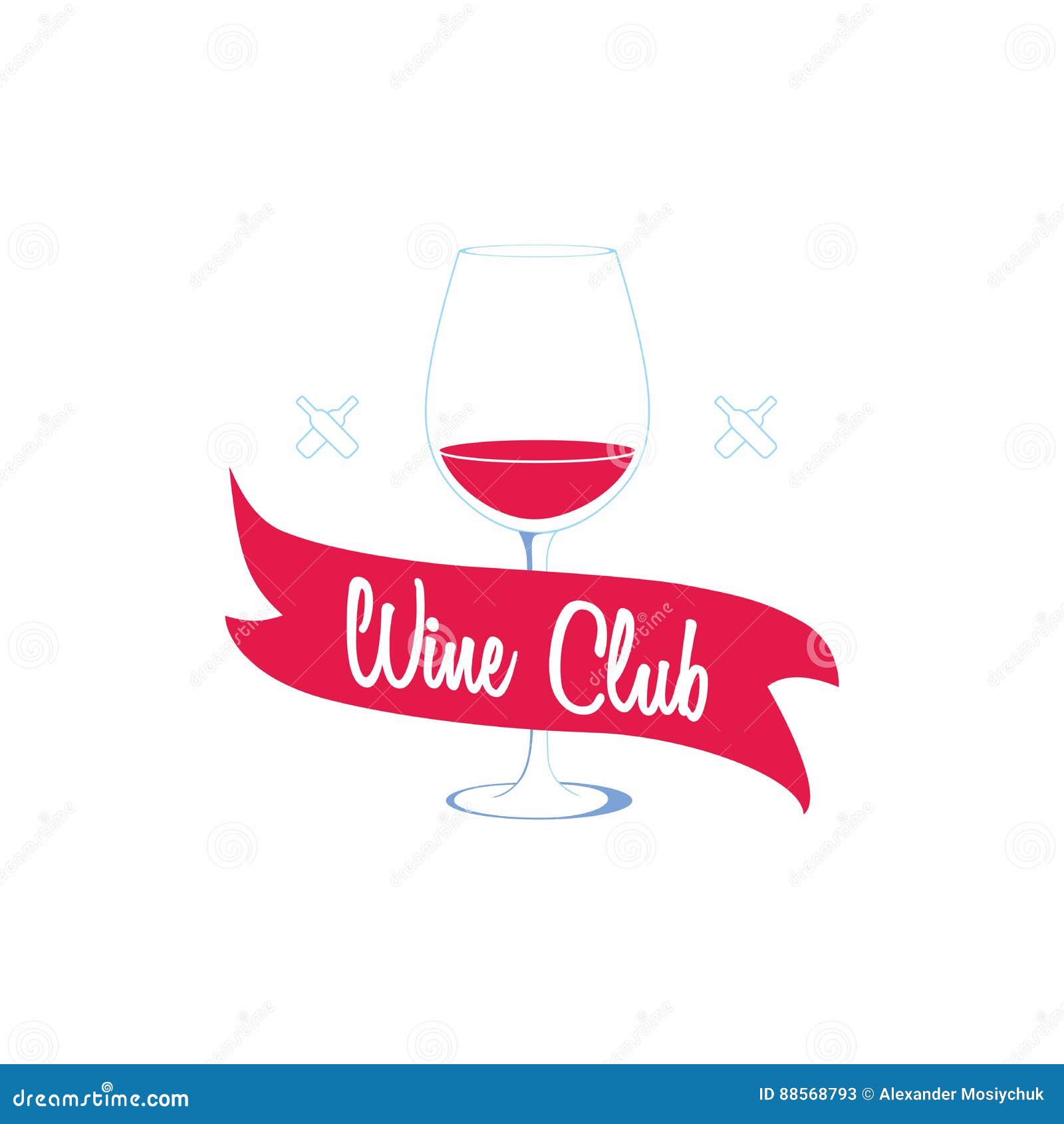 Wine Shop Label, Logo or Symbol Design Template Stock Vector - Illustration of food, retro: 88568793
