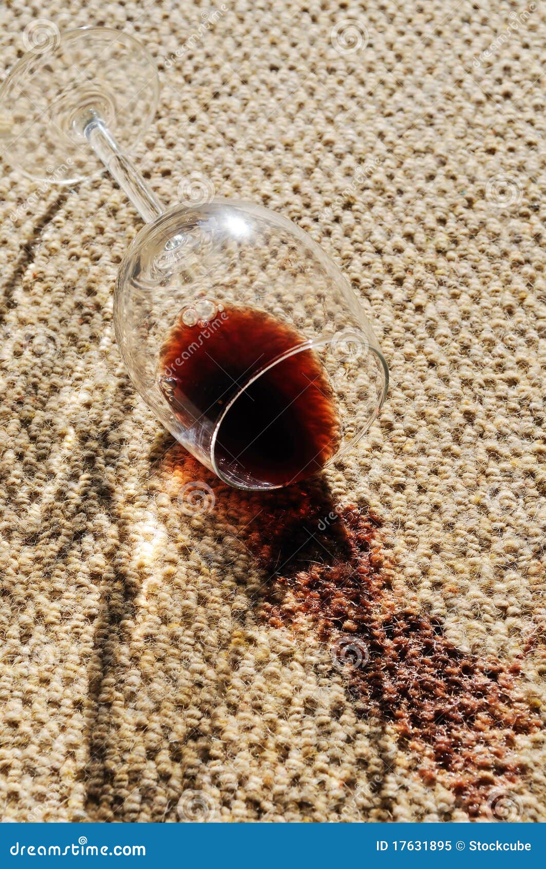 Wine Spill on a Wool Carpet Stock Image - Image of flooring, mess: 17631895
