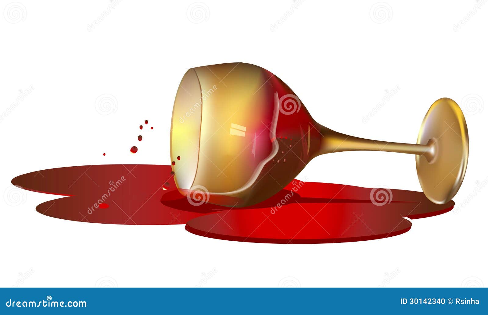Wine spilled stock vector. Illustration of retro, floor - 30142340