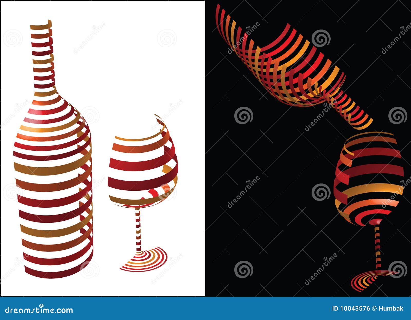 Wine symbol idea stock vector. Illustration of vector - 10043576