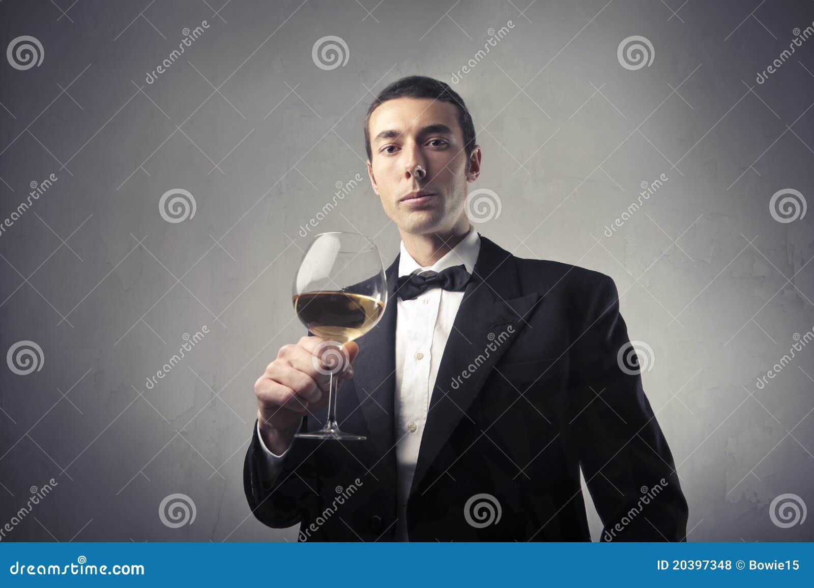 Wine taster stock photo. Image of waiter, taste, portrait - 20397348