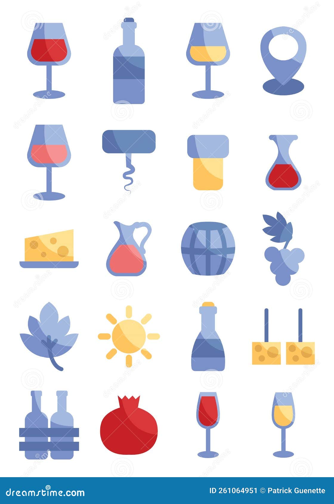 Wine tasting, icon stock vector. Illustration of winery - 261064951