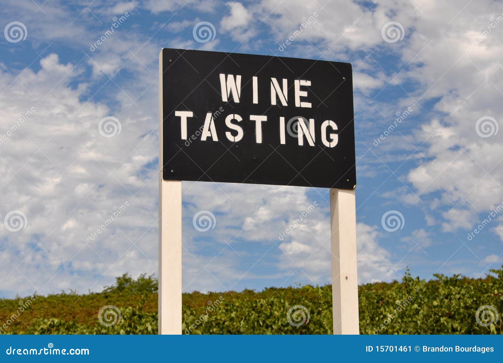 Wine Tasting Sign stock image. Image of taste, advertising - 15701461