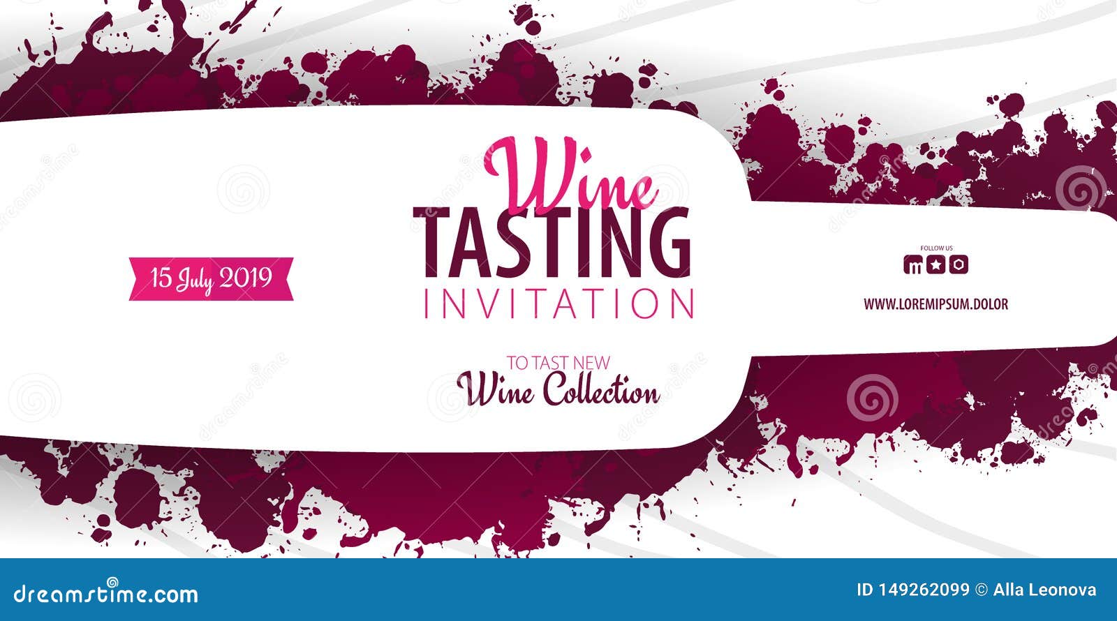 Wine Tasting. Template for Promotions or Presentations of Wine Events ...