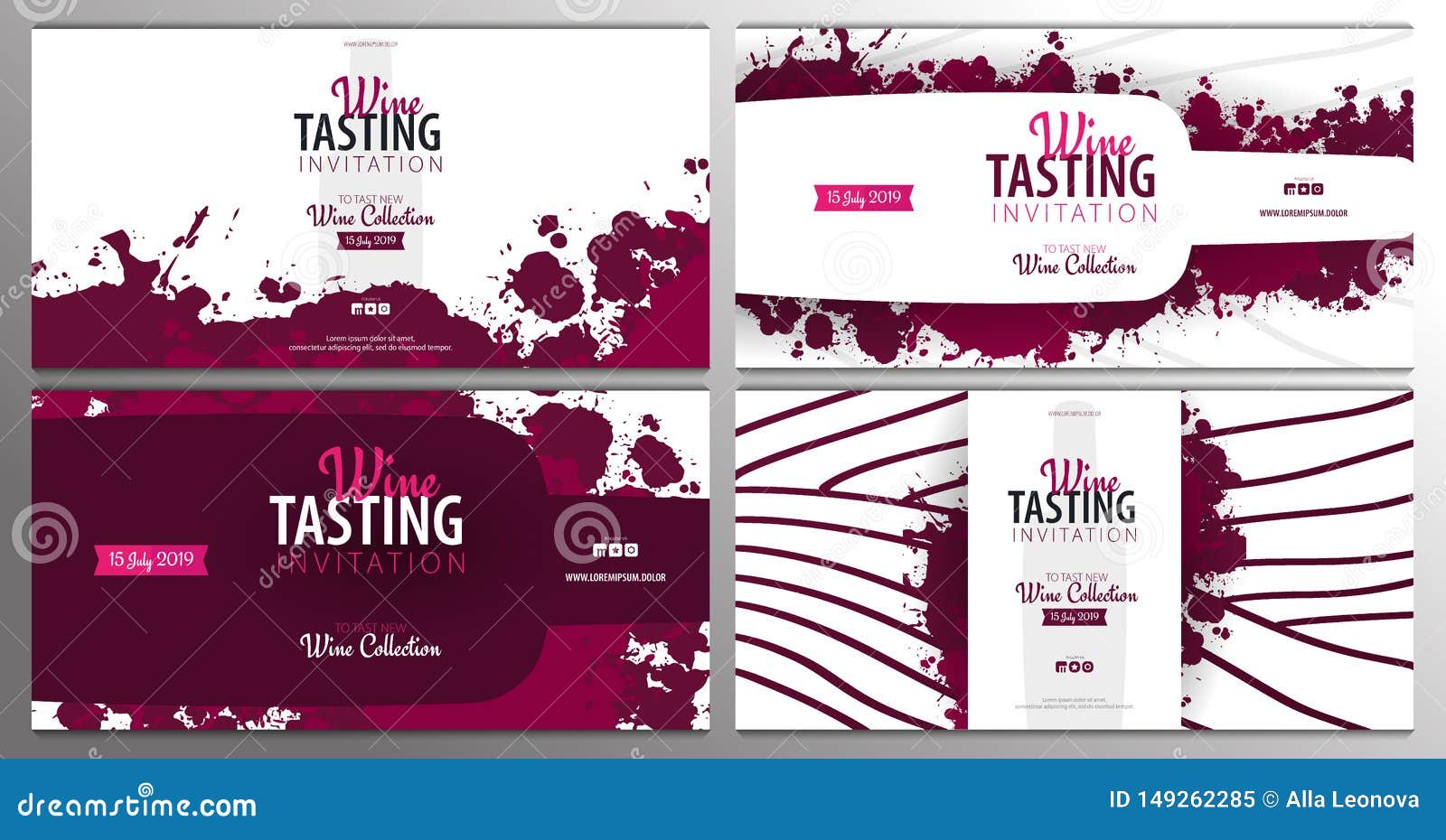 Wine Tasting. Template for Promotions or Presentations of Wine Events ...