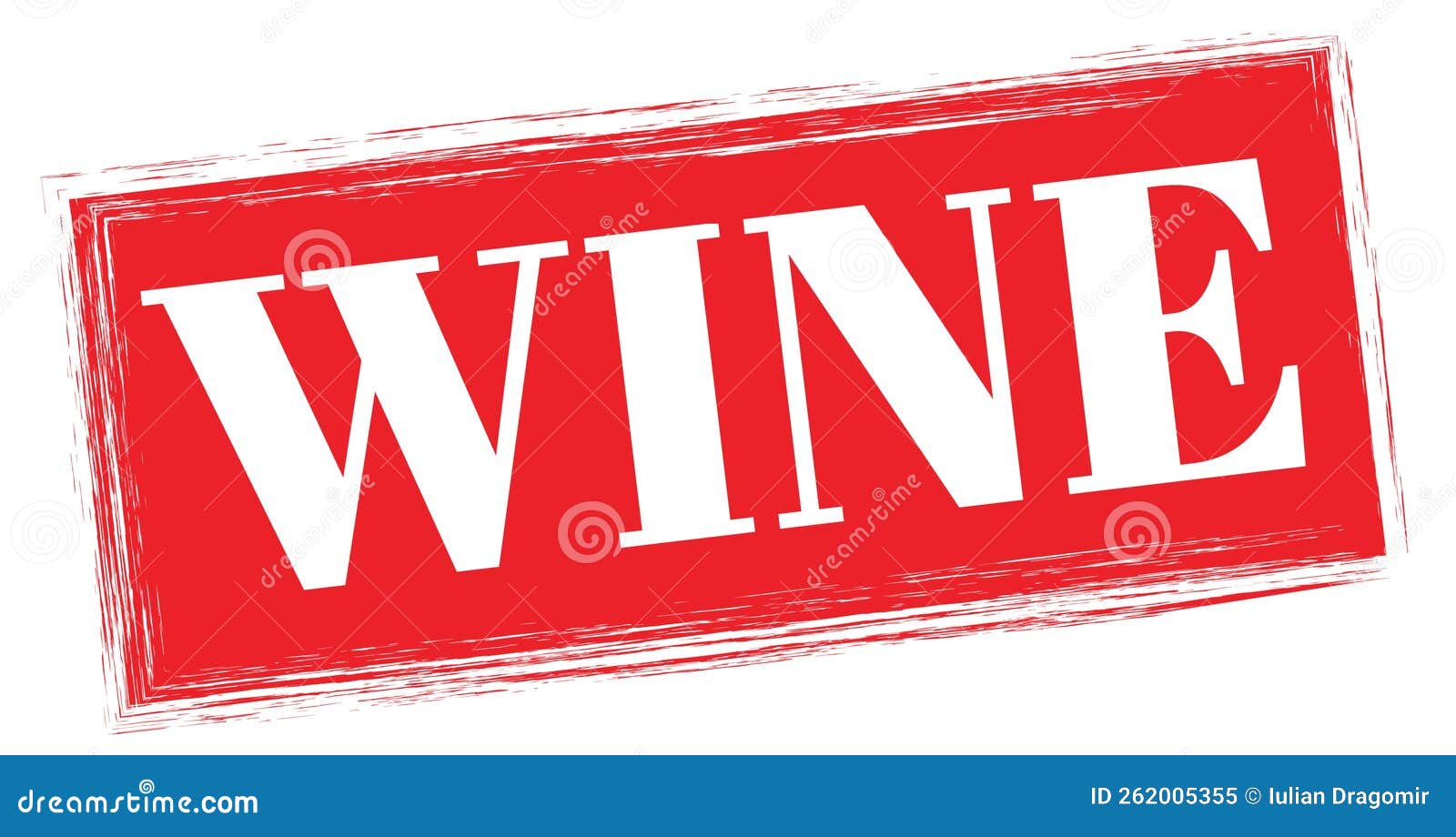 WINE Text Written on Red Stamp Sign Stock Image - Image of word ...