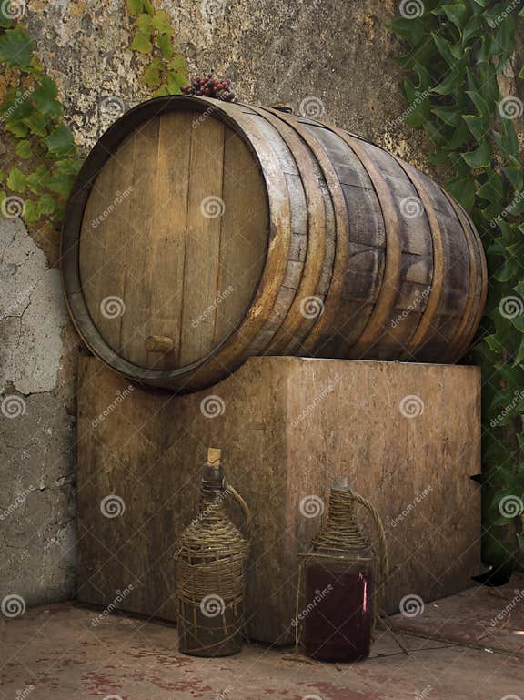 Wine Vat stock photo. Image of pinon, noir, winery, rustic - 7591872