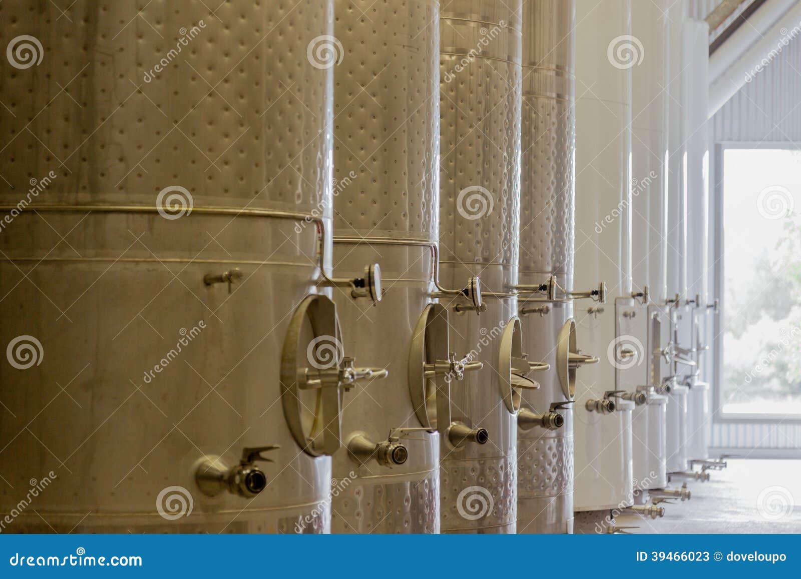 Wine vats stock image. Image of winemaking, process, wine - 39466023