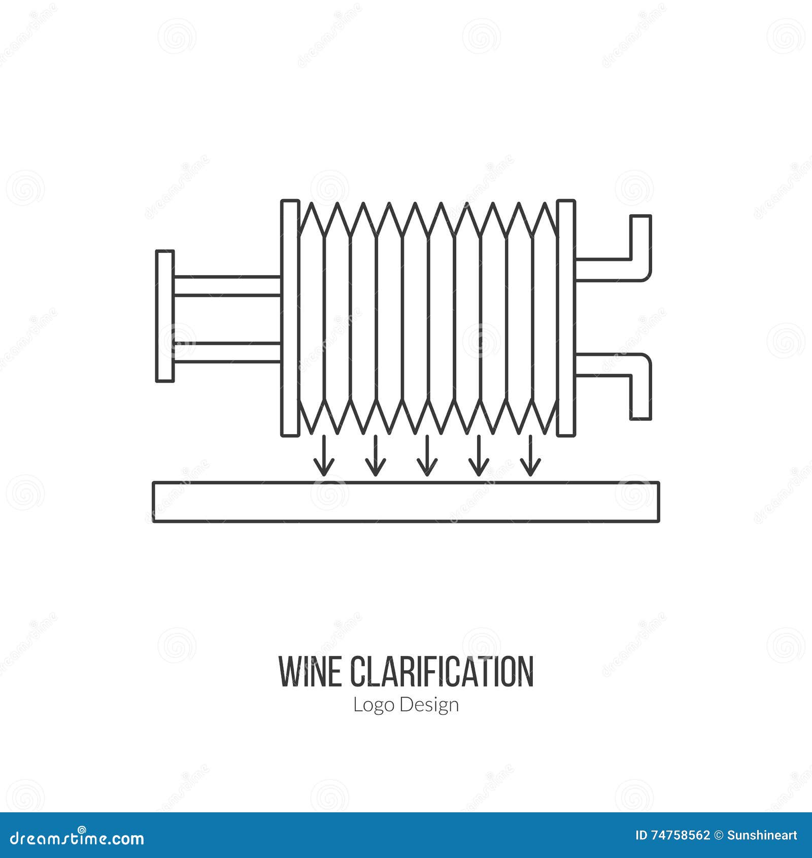 Winemaking, Wine Tasting Logotype Design Concept Stock Vector ...