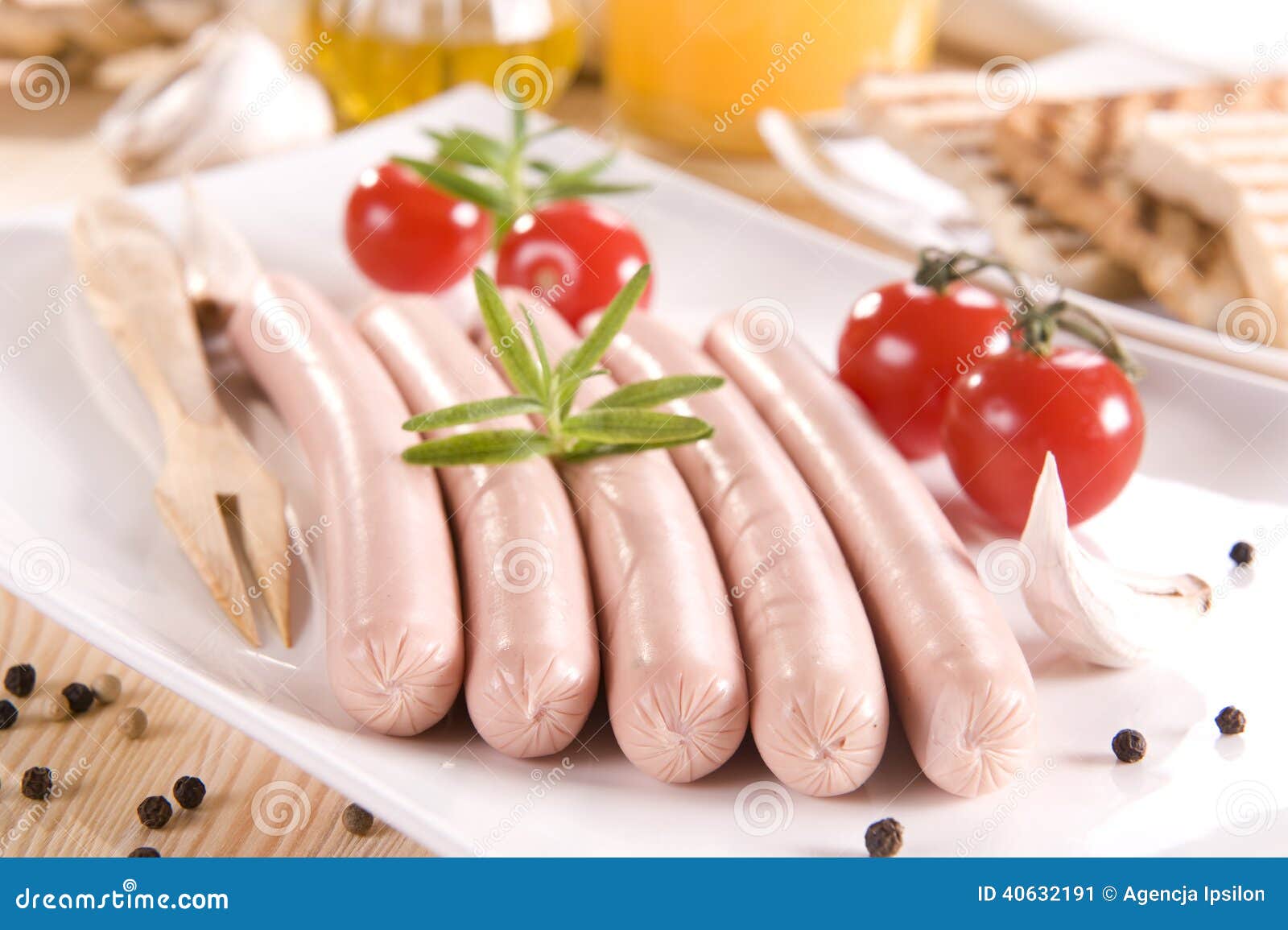 Winer imagen de archivo. Imagen de lechuga, fino, barbacoa - 40632191