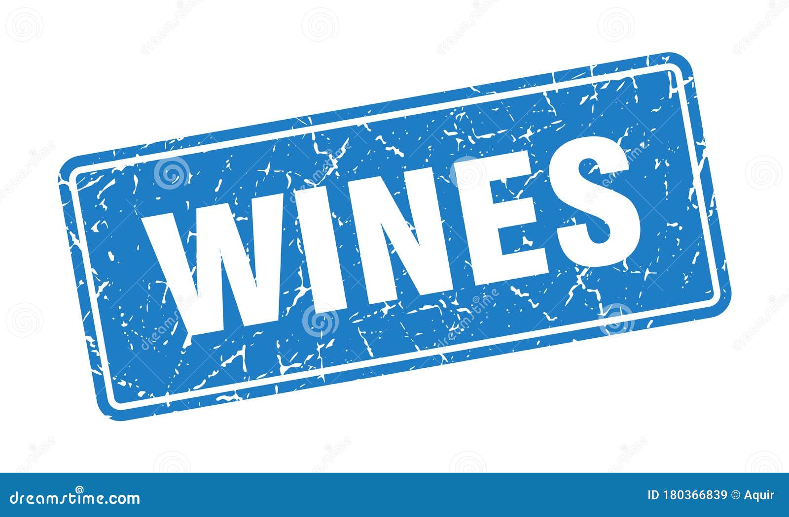 Wines Sign. Wines Grunge Stamp Stock Vector - Illustration of square ...
