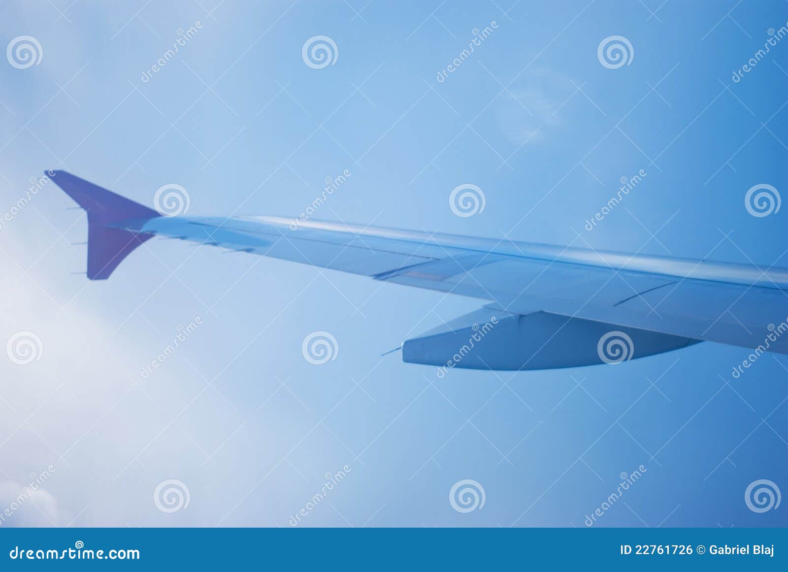 Wing Of A Aircraft With Jet Engine Royalty-Free Stock Image ...