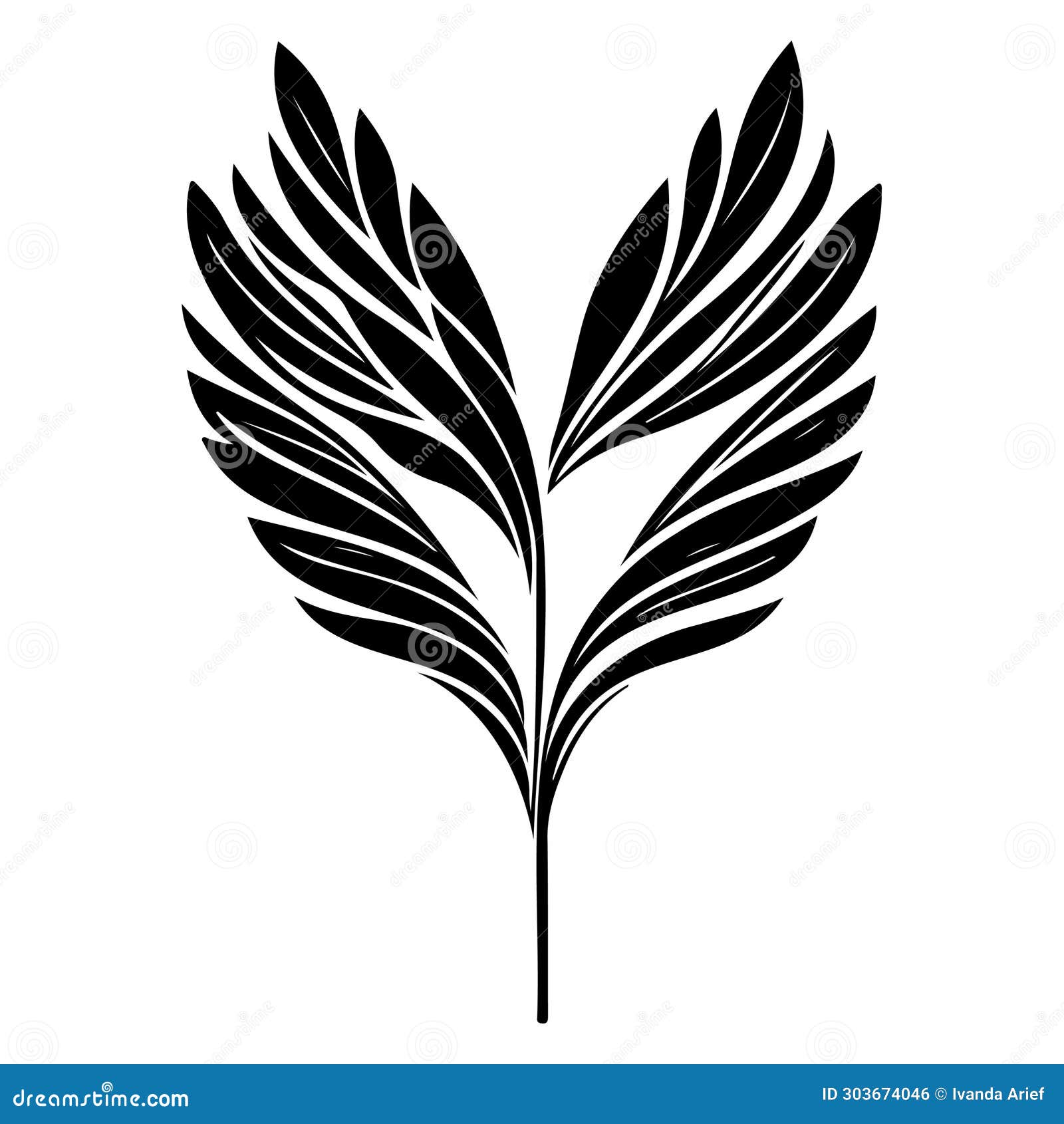 Wing Fly Heart Valentine Illustration Sketch Hand Draw Stock Vector ...