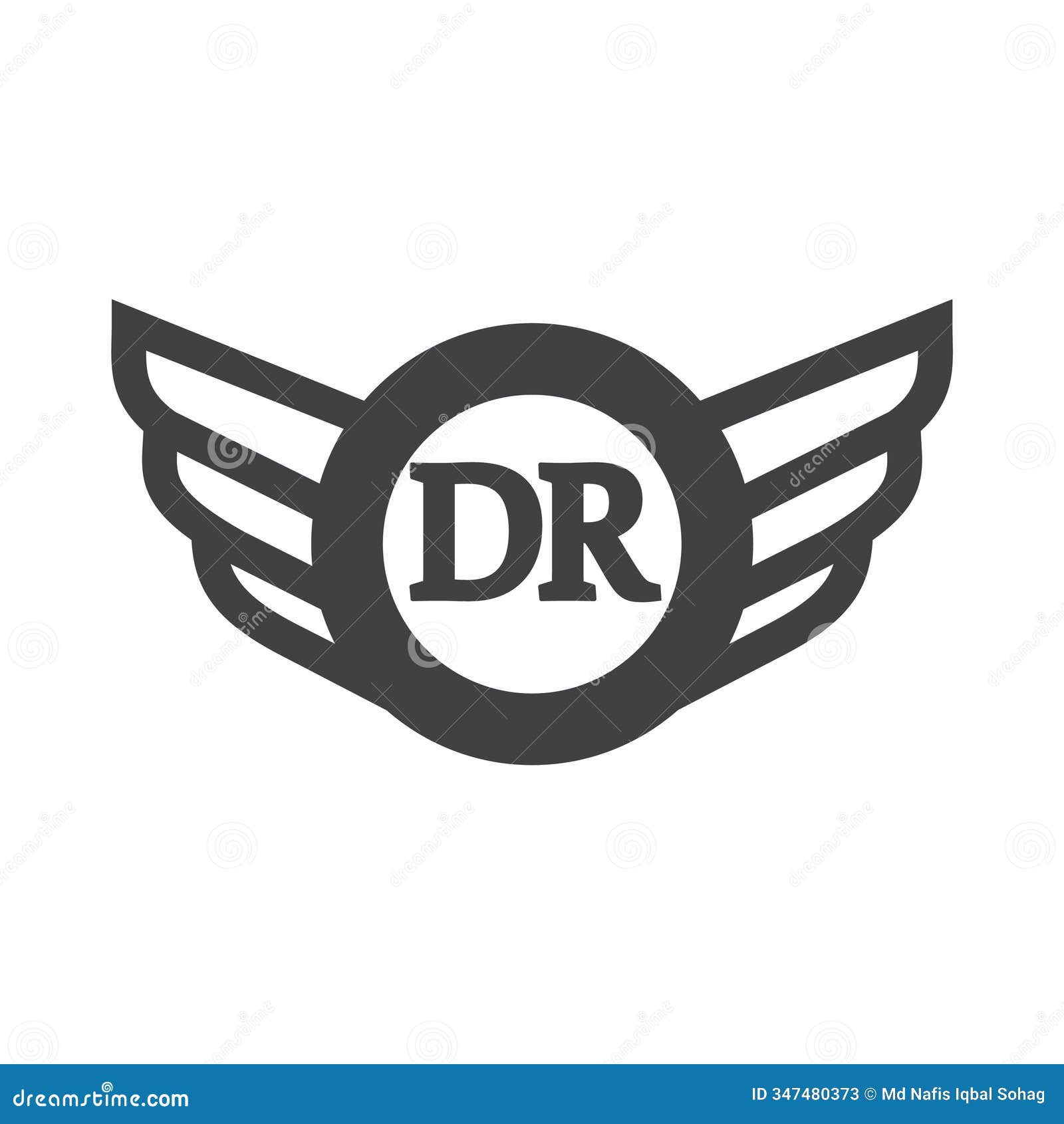 DR Logo Design. RD Logo Design. Wing DR Logo Design. Eagle Bird Logo ...