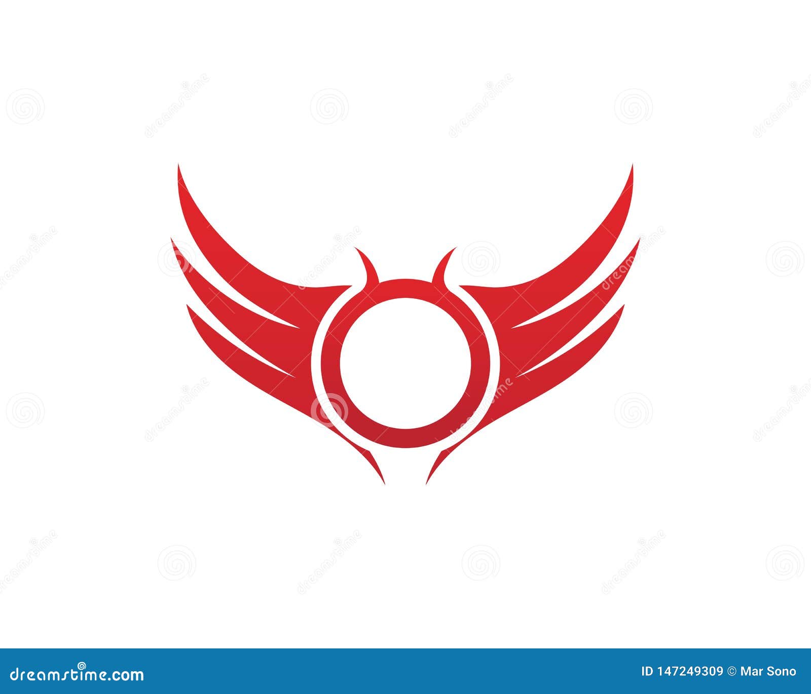 Wing Logo and Symbol Business Template Stock Vector - Illustration of ...