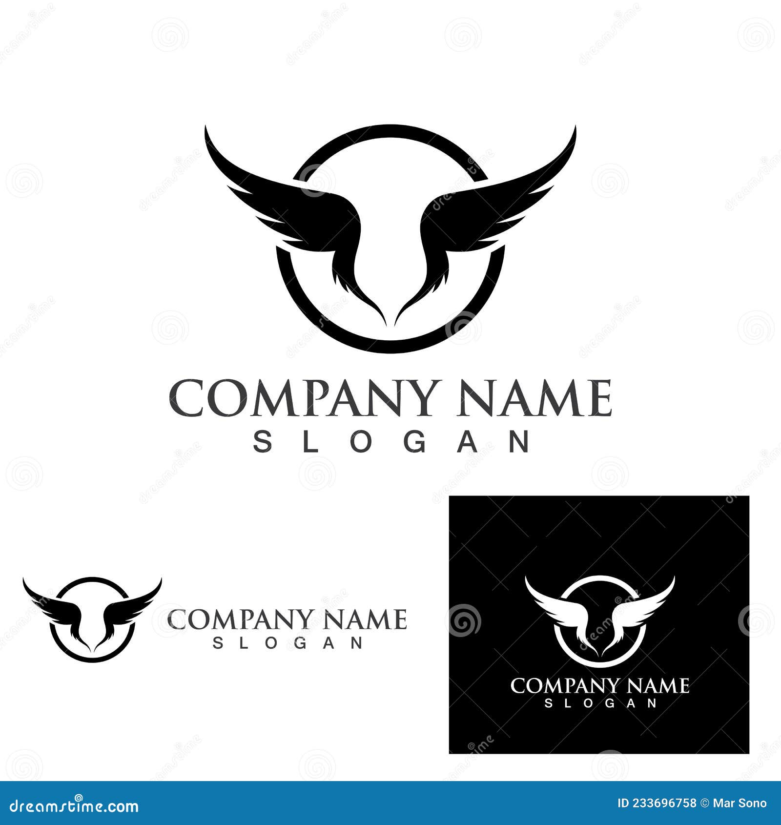 Wing Logo and Symbol Vector Eps10 Stock Vector - Illustration of wing ...