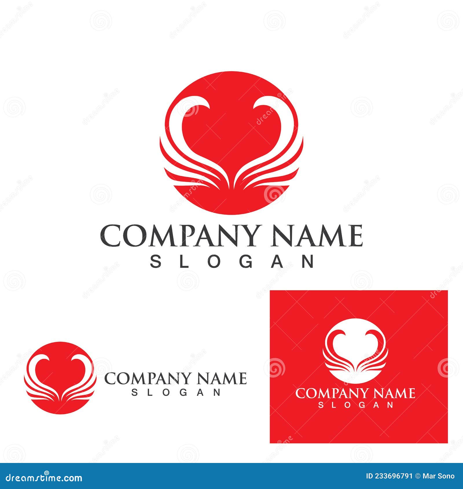 Wing Logo and Symbol Vector Eps10 Stock Vector - Illustration of ...