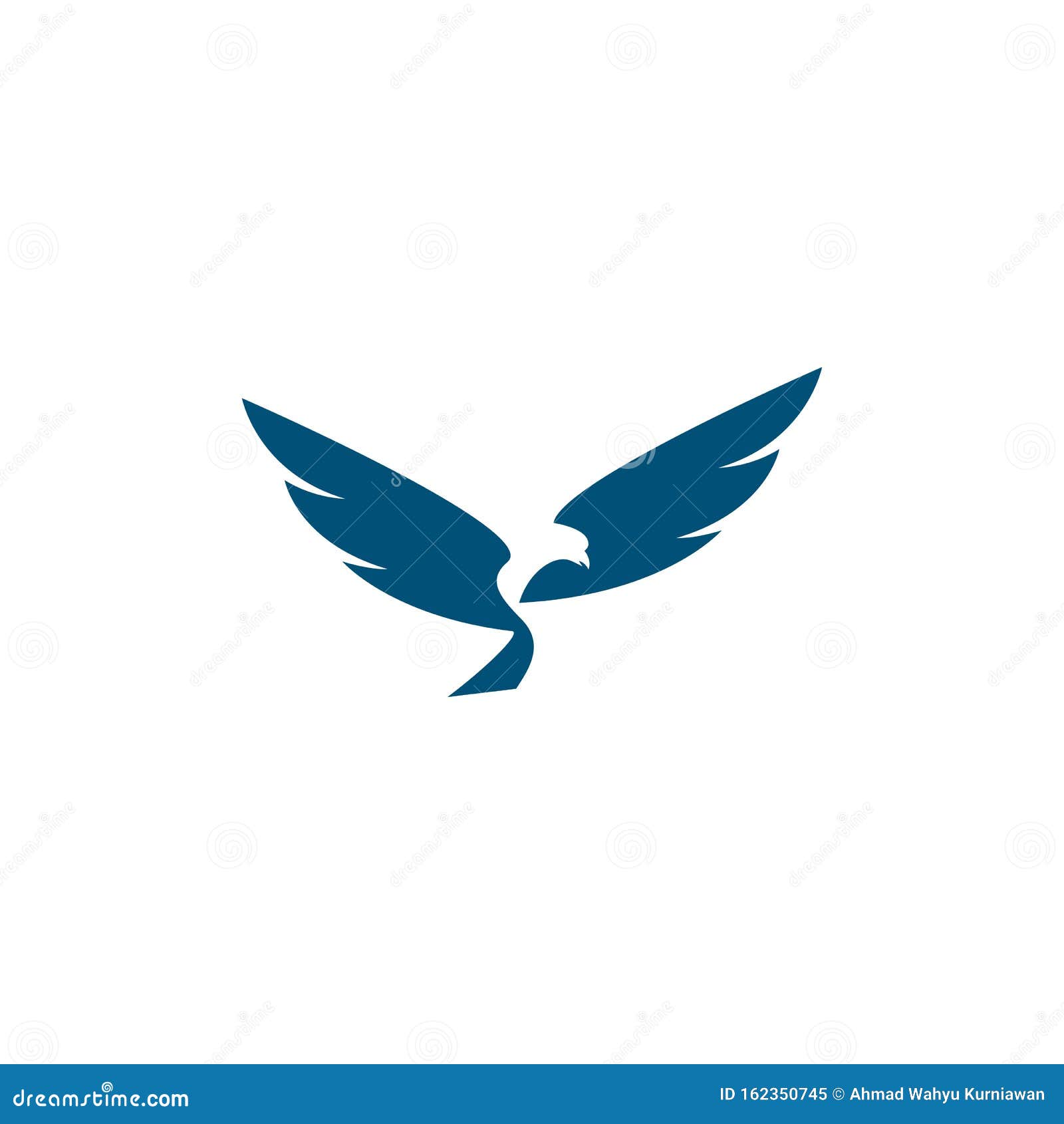 Wing logo and symbol stock vector. Illustration of modern - 162350745