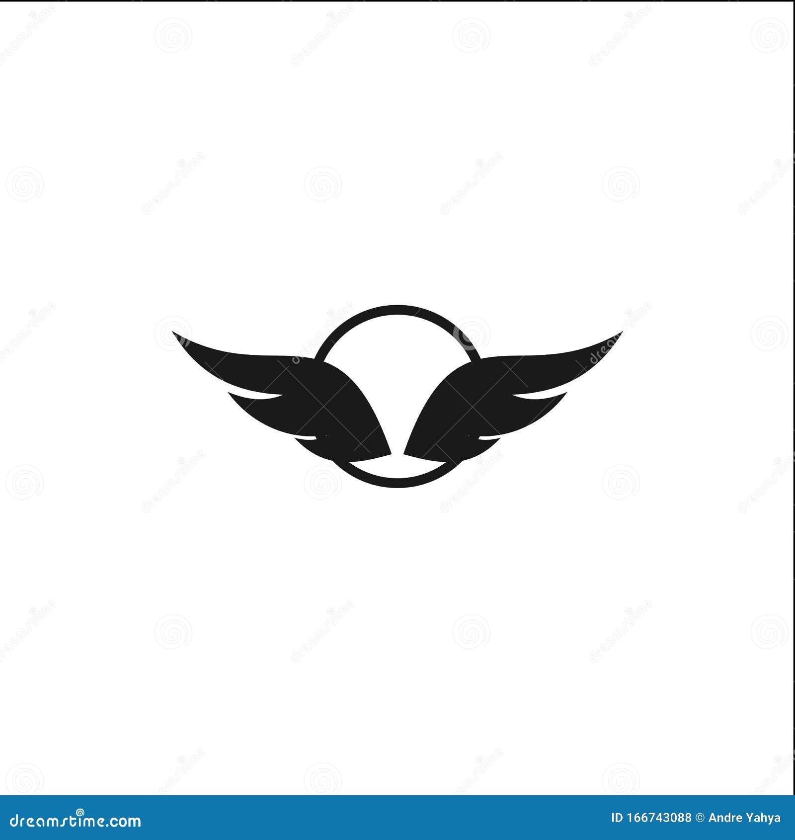 Wing Logo Template Design Vector Stock Illustration - Illustration of ...