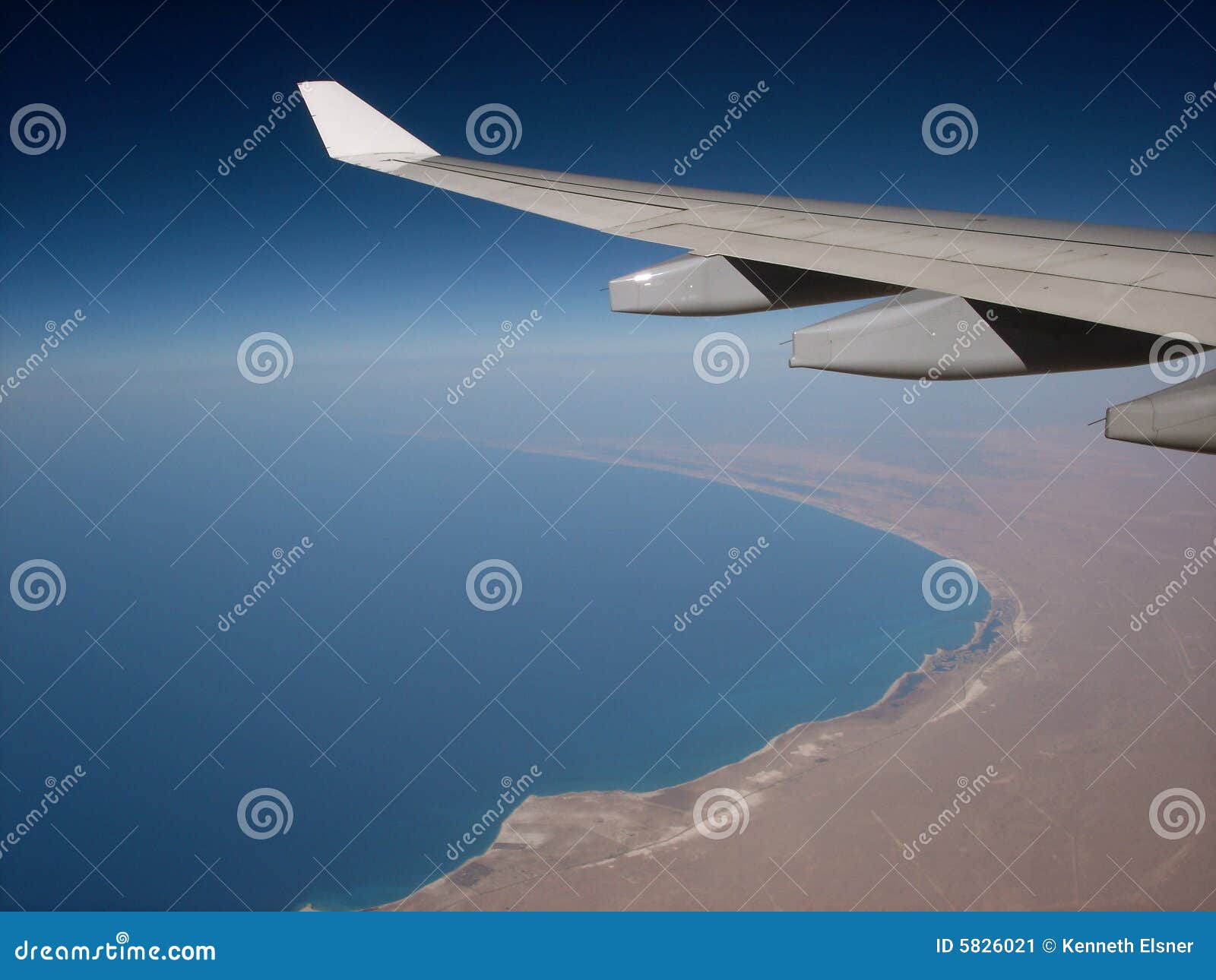Wing over Africa stock image. Image of land, mediterranean - 5826021