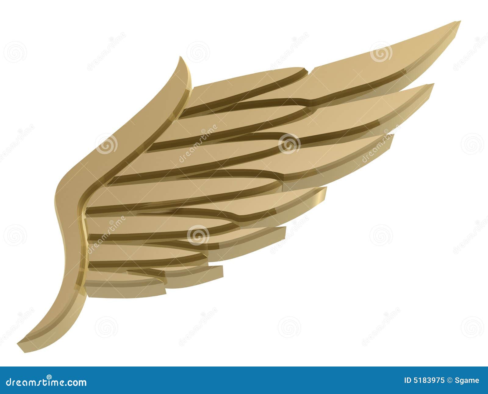 Wing Symbol Royalty-Free Stock Photography | CartoonDealer.com #5183975