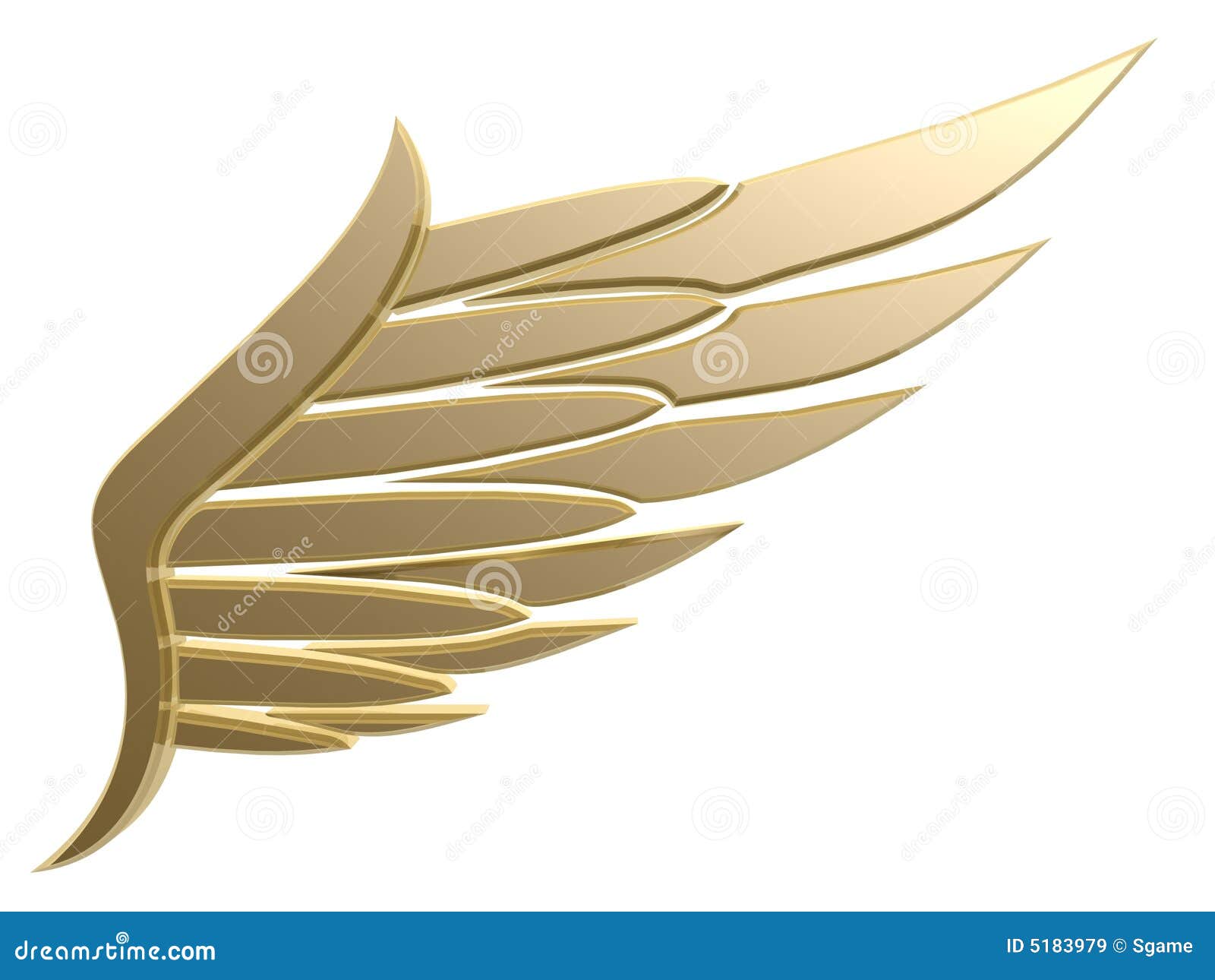 Wing Symbol Royalty-Free Stock Photography | CartoonDealer.com #5183975