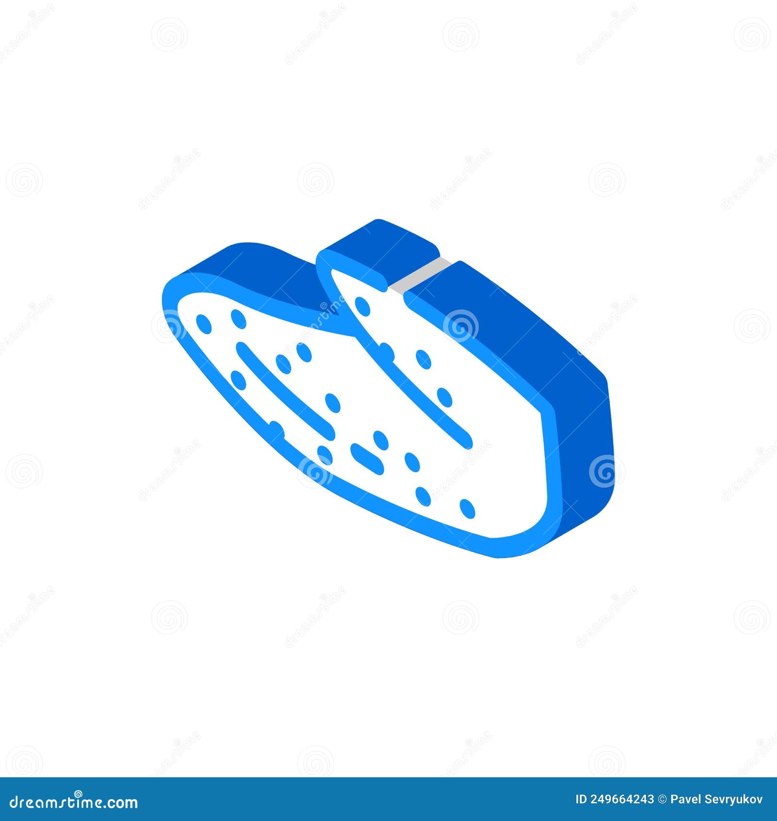 Wing Tip Isometric Icon Vector Illustration Stock Vector - Illustration ...