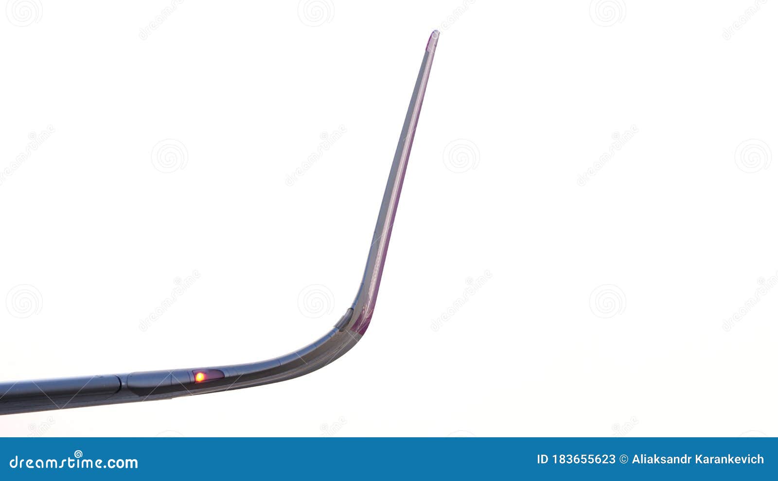 Wing Tip of a Passenger Plane. the Terminal Part of the Wing Structure ...