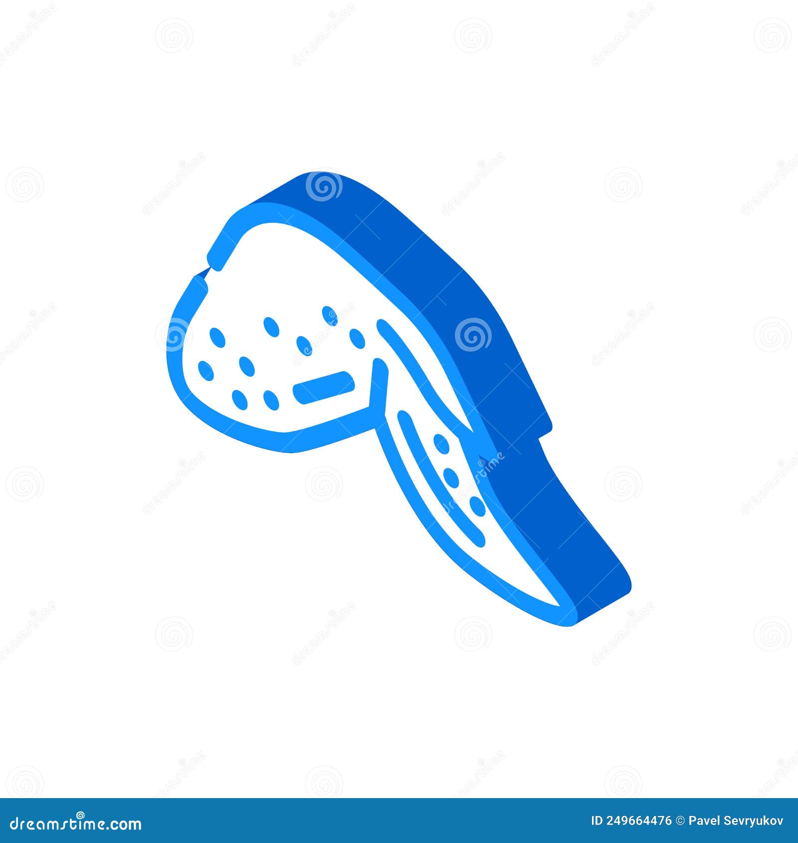 Wing with Two Phalanges Isometric Icon Vector Illustration Stock Vector ...