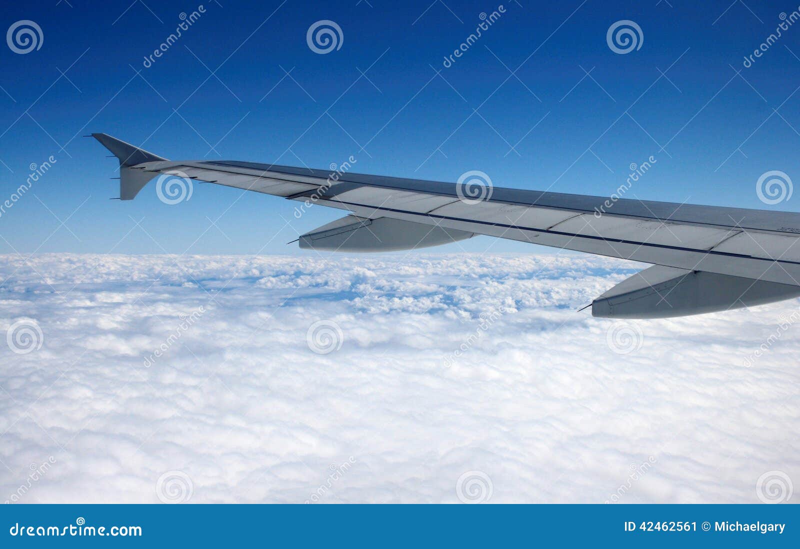 Wing View stock image. Image of wing, skies, plane, flying - 42462561