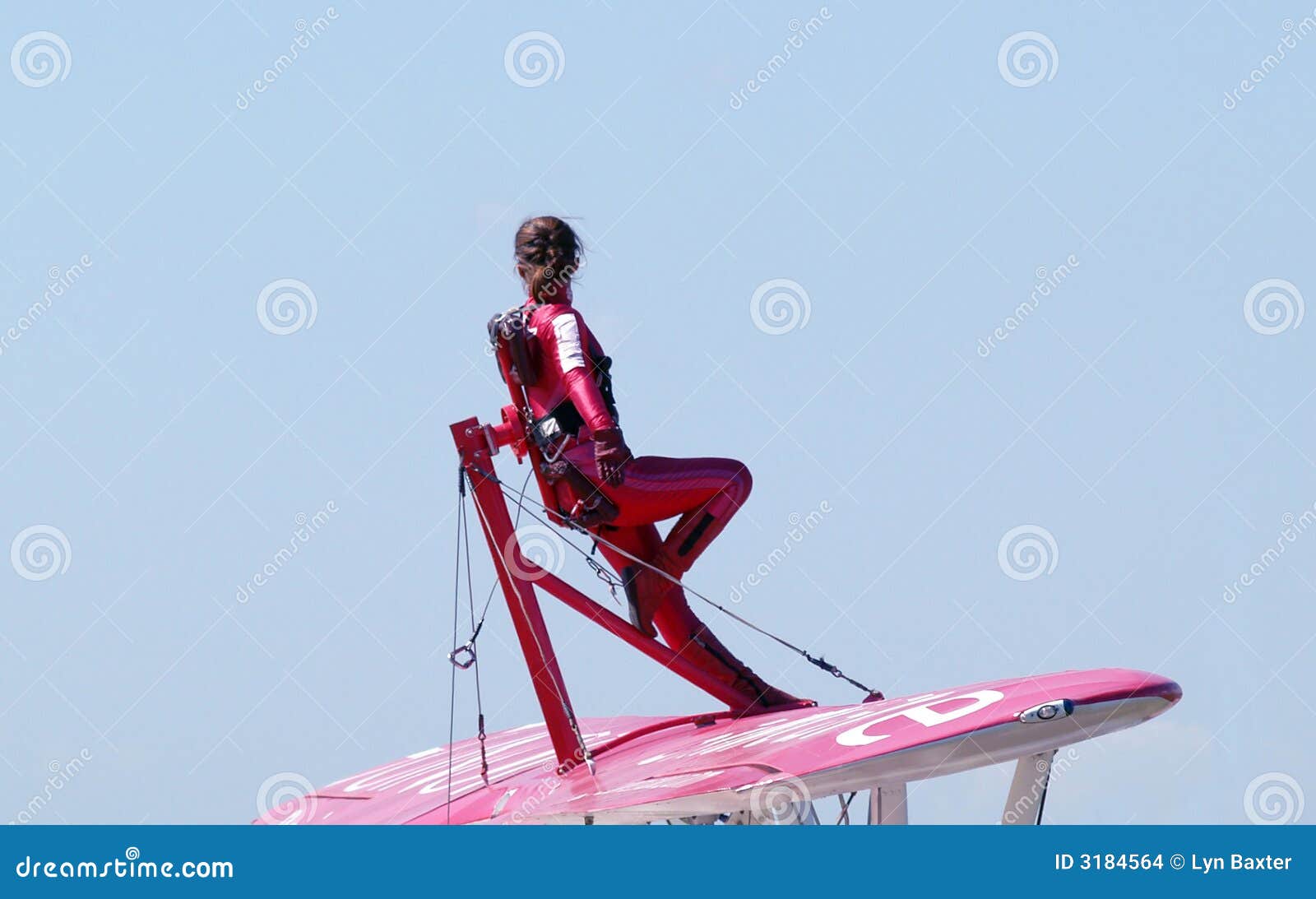 Wing walker stock photo. Image of wingwalker, freedom - 3184564