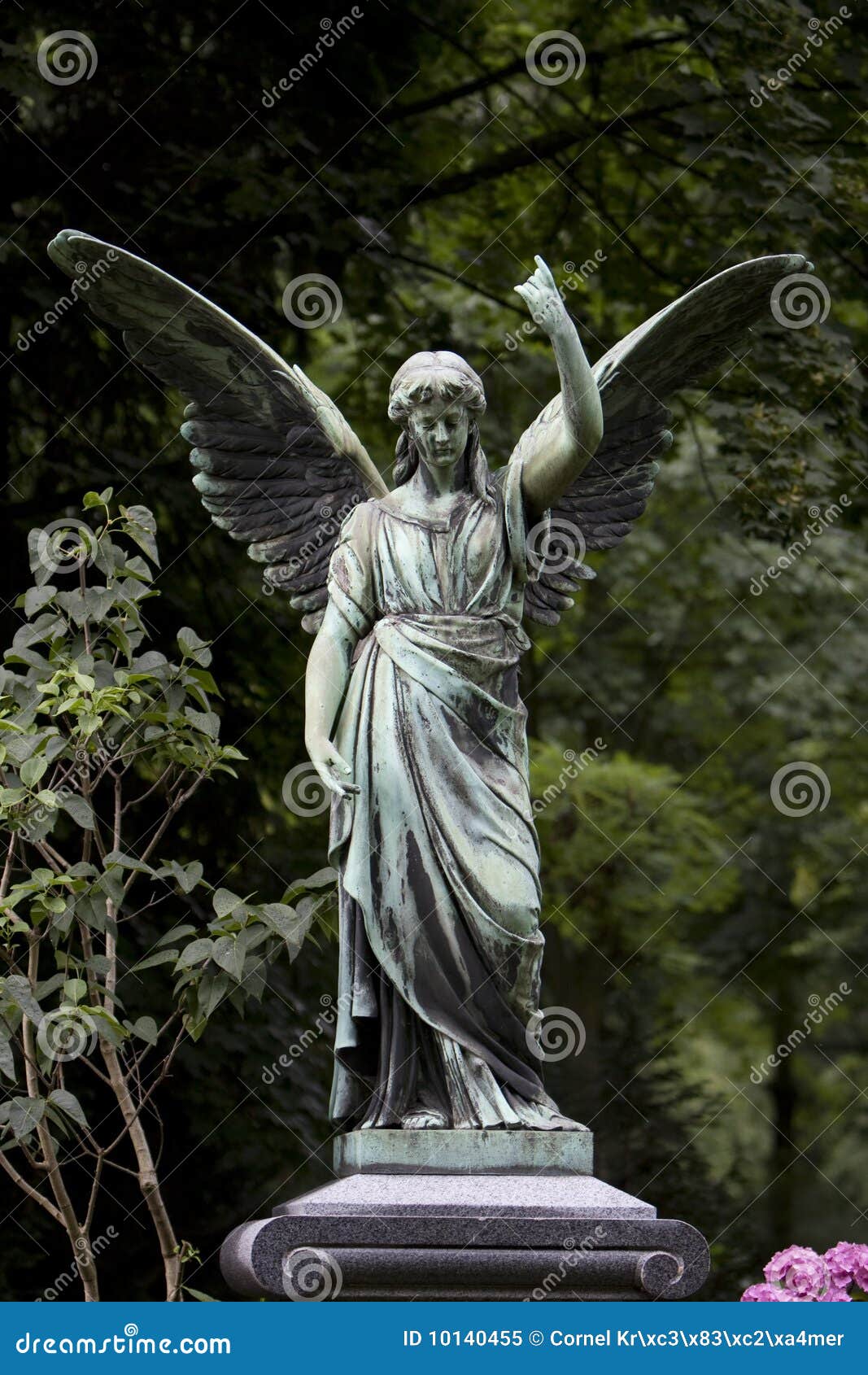 Winged angel stock image. Image of direct, purity, headstone - 10140455