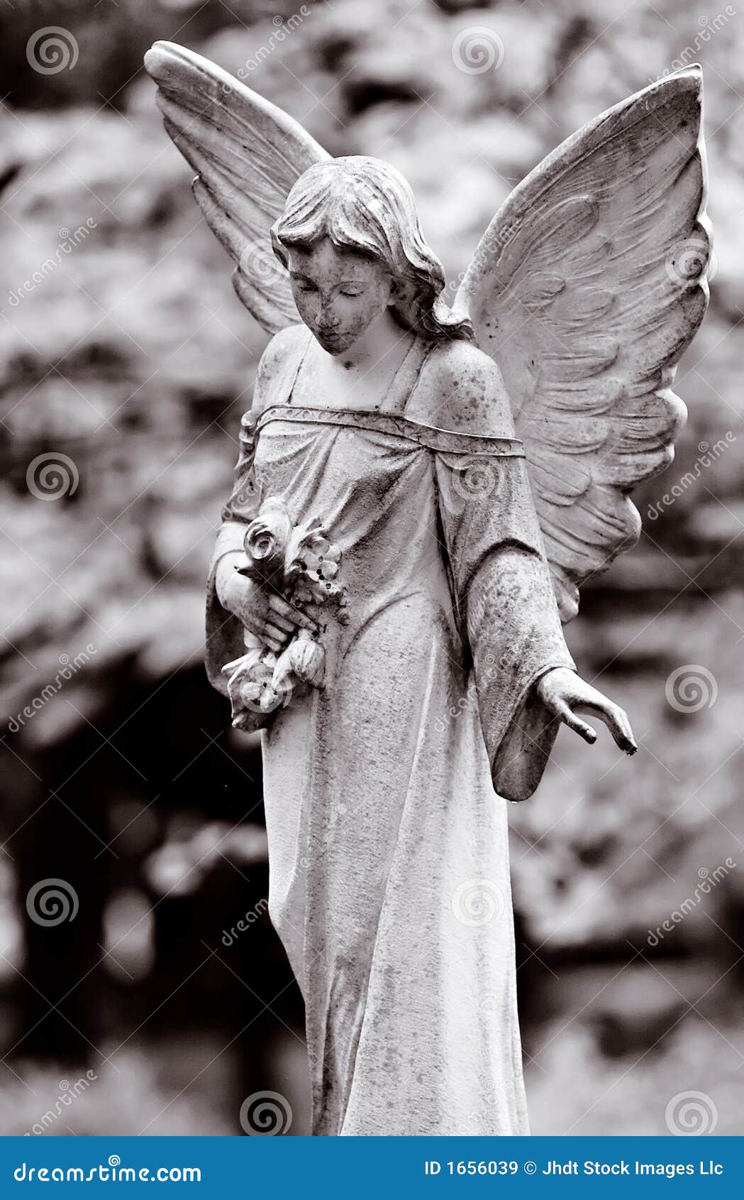 Winged angel stock image. Image of spiritual, hand, point - 1656039