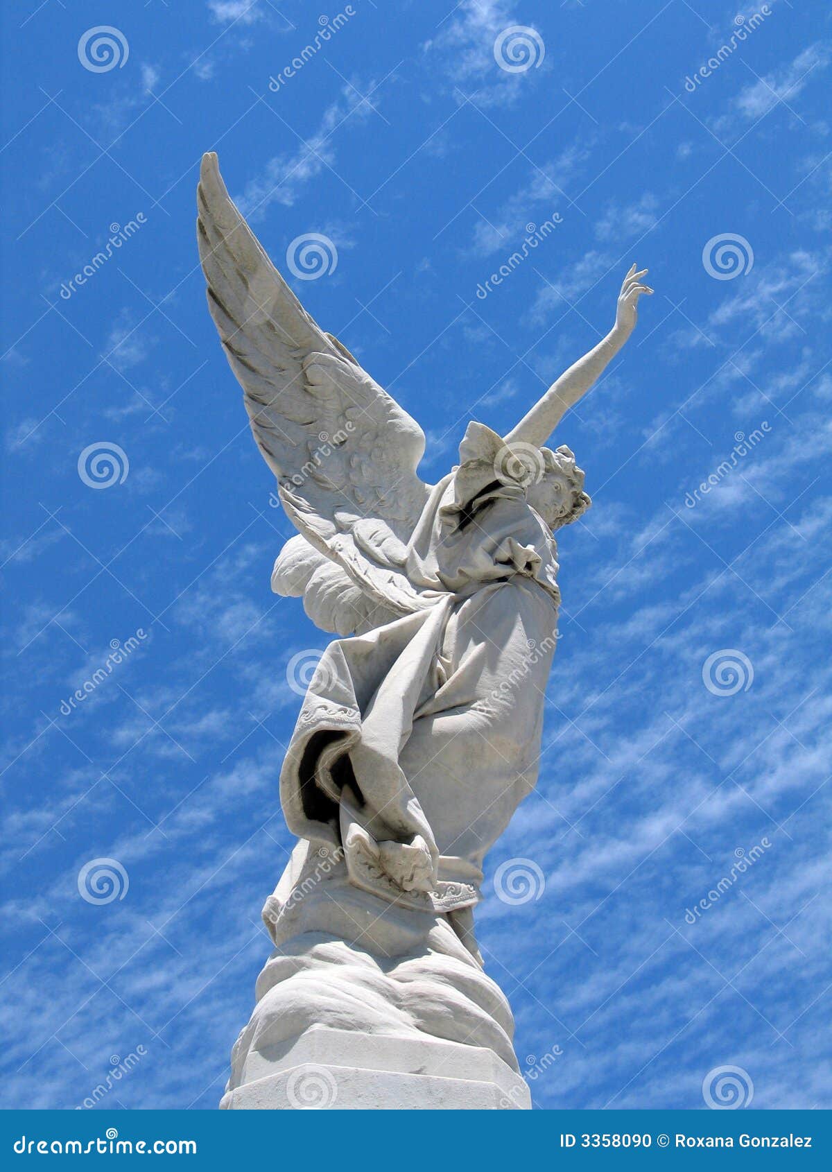 Winged Angel In Interior Of Chapel Of Saint Marys Church In Warwick In ...