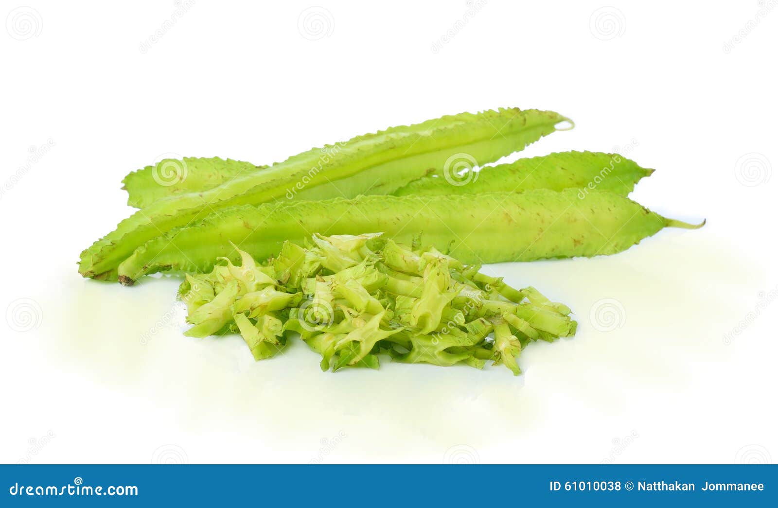 Beans Of A Winged Bean, Psophocarpus Tetragonolobus Royalty-Free Stock ...