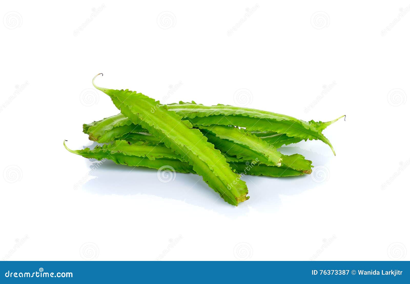 Beans Of A Winged Bean, Psophocarpus Tetragonolobus Royalty-Free Stock ...